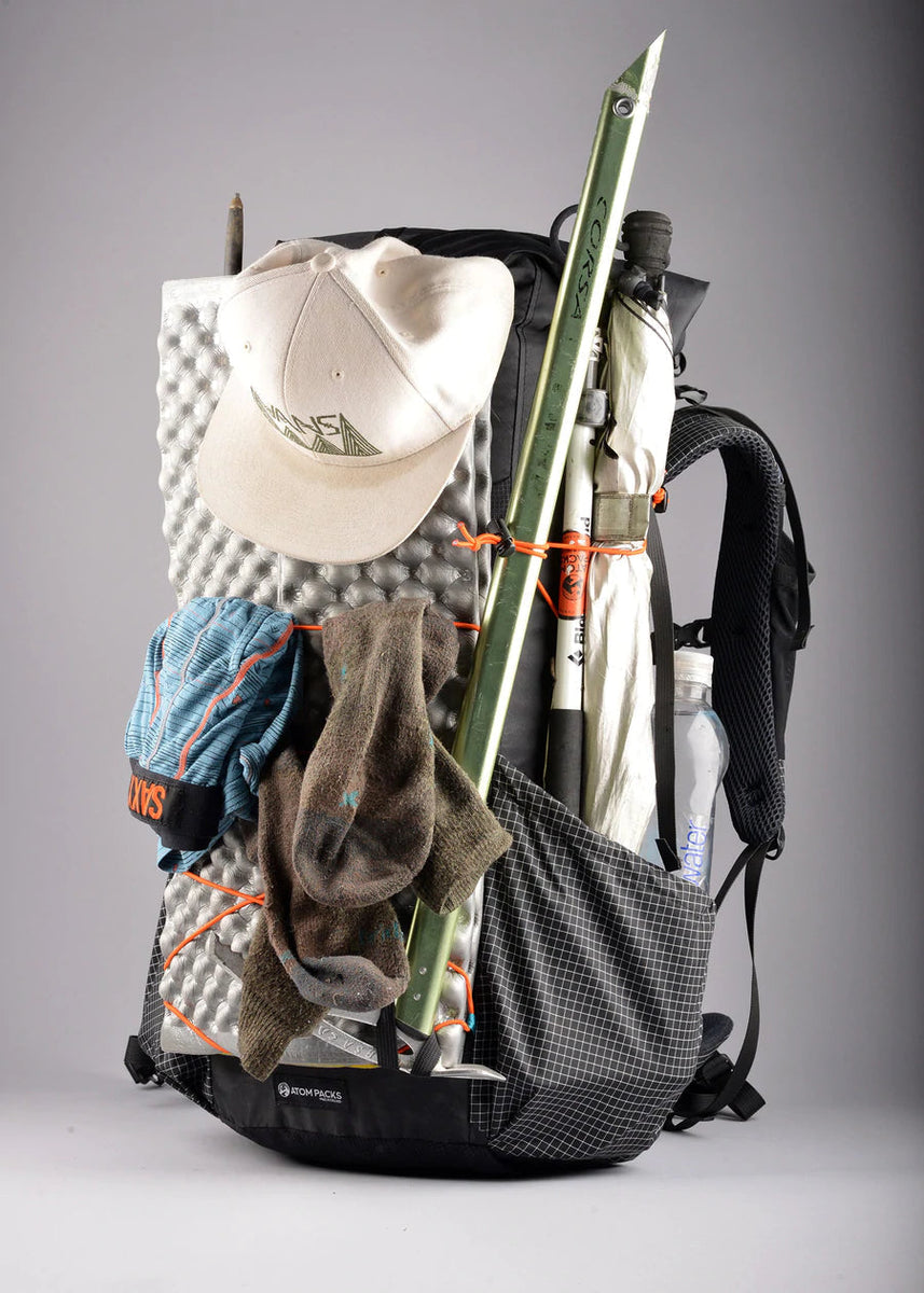 【訂製款】ATOM PACKS [ 功能最齊全、最輕量 ] The Mo 55L + 5L 英格蘭製 – 尼莫莫戶外選物代購 Nimo ULhiker Gear